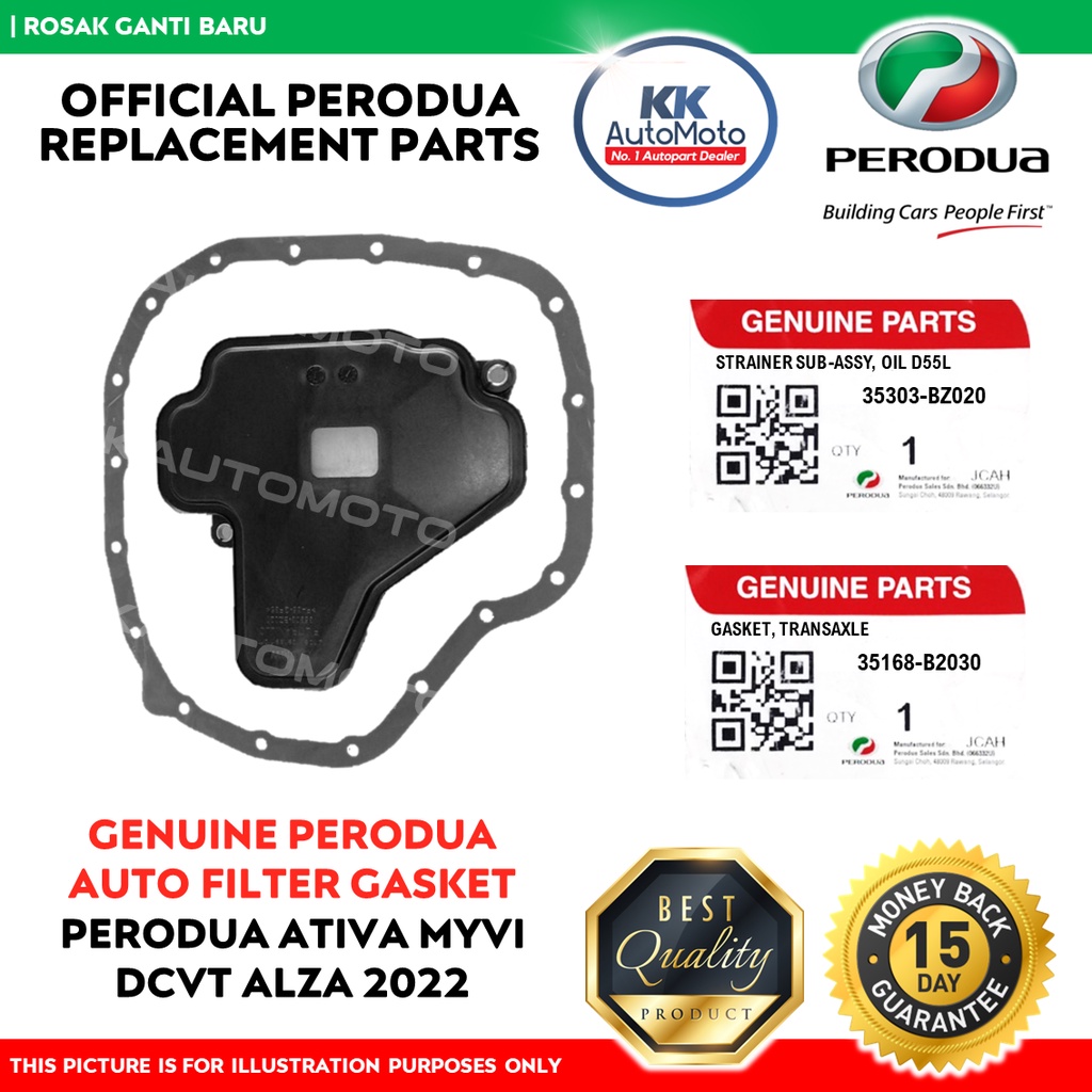 Perodua Ativa Myvi D-CVT Alza 2022 Genuine Proganti Gear Box CVT Auto ...