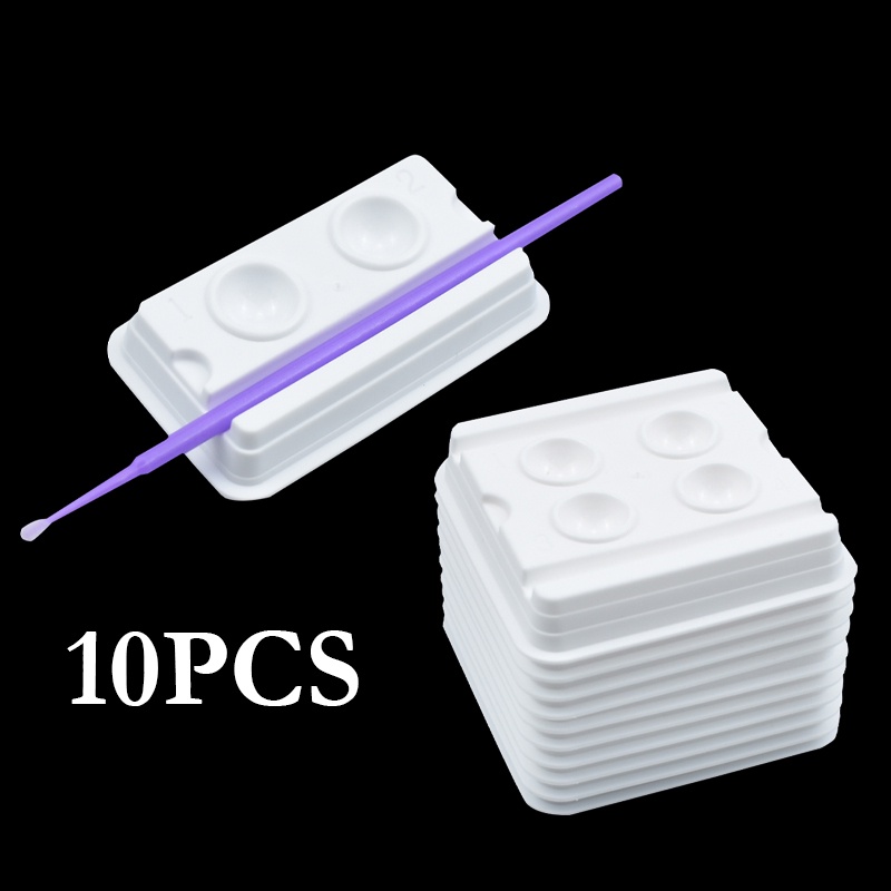 10pcs Disposable Mixing Wells Dental MixingWells Disposable Bonding ...