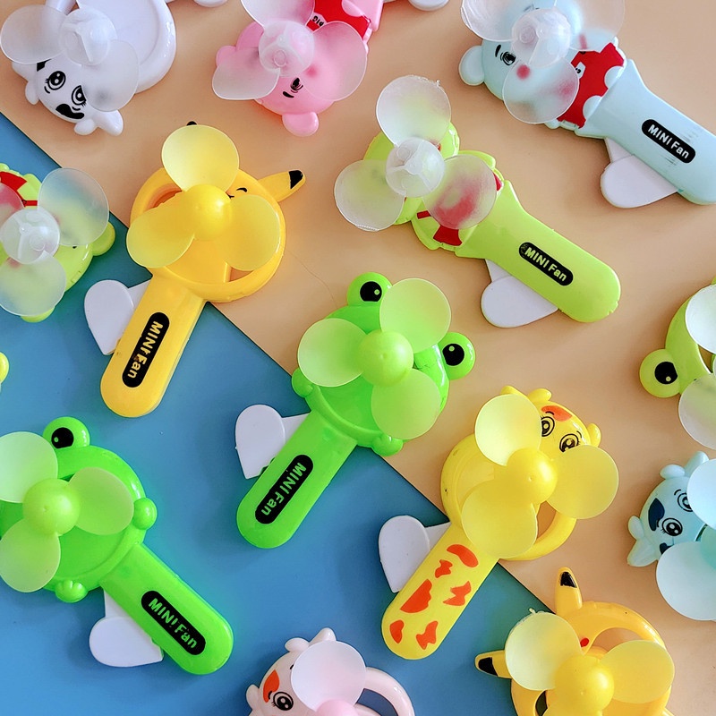 Children's Mini Portable Hand Pressure Small Fan / Summer Creative ...