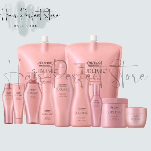 Shiseido Sublimic AIRY FLOW Shampoo / Treatment / Mask / Refining Fluid ( SMC ) | Shopee Malaysia