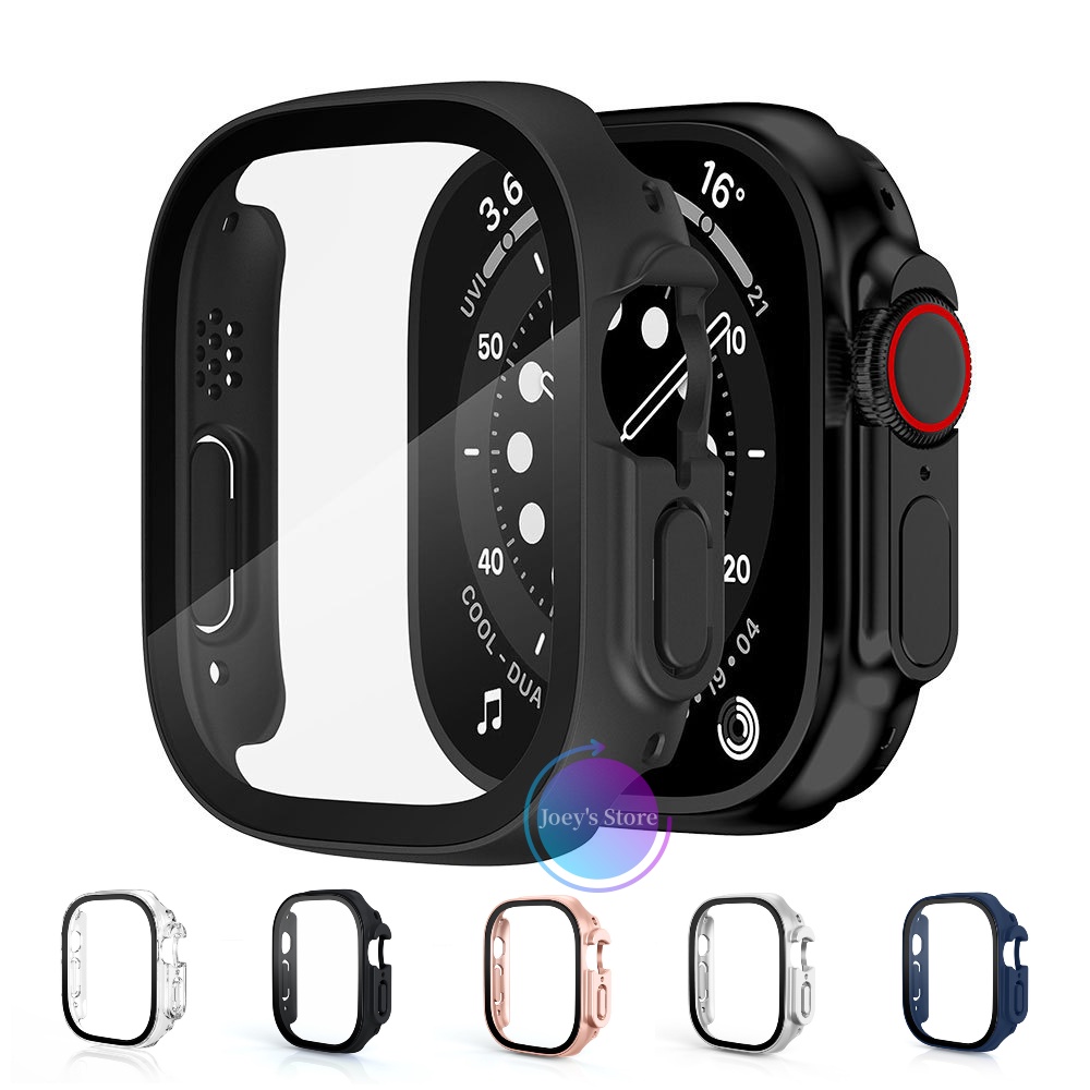 Watch Case With Tempered Glass For Apple iwatch 49mm Ultra 1 2 Casing ...