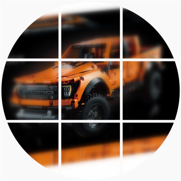 1379Pcs Ford F-150 Raptor ( T5014 A55355 ) Building Blocks Toys ...