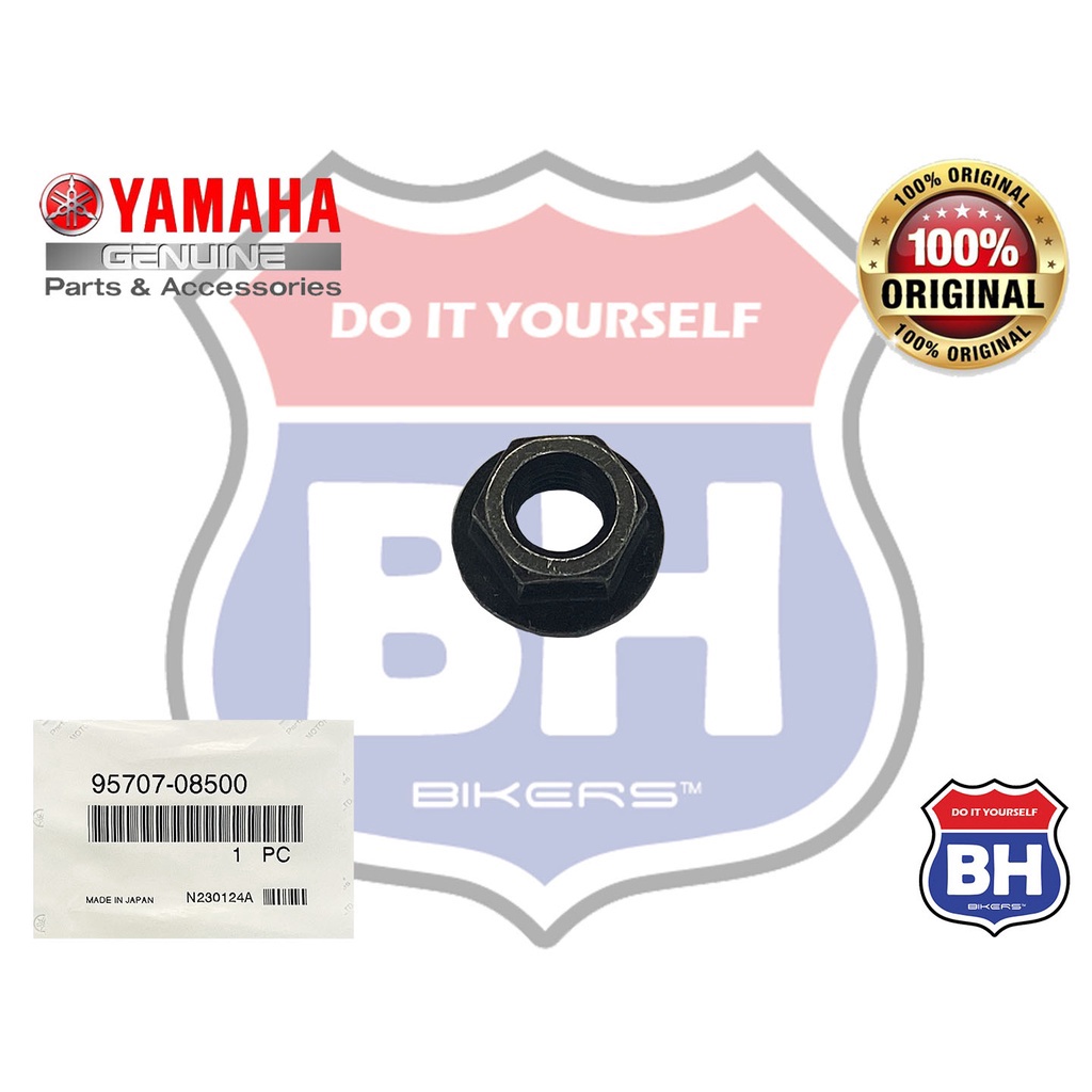 YAMAHA RXZ Y125ZR 125ZR NUT BLOCK TIANG EXHAUST EXZOS NUT BRACKET HEAD ...