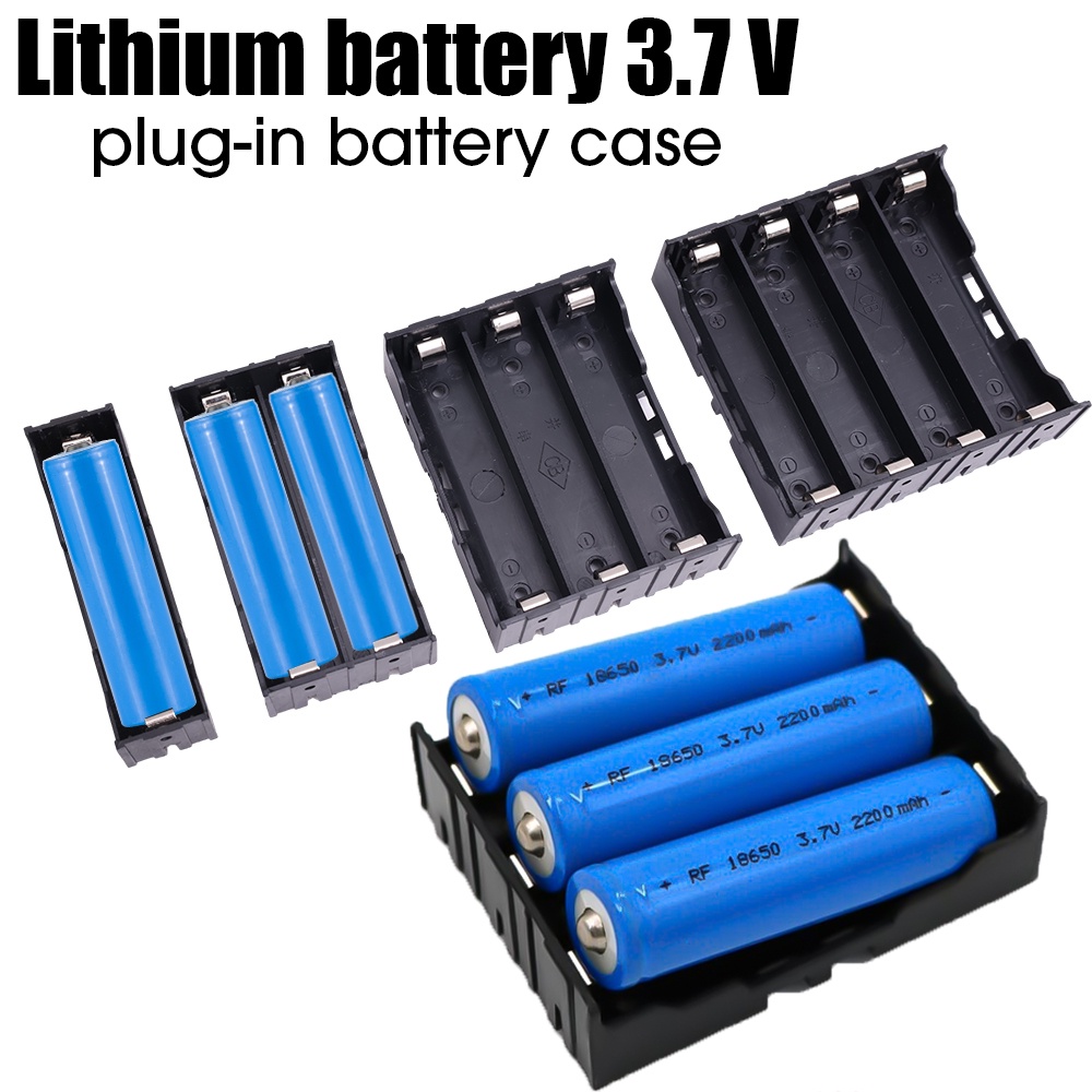 DIY ABS 18650 Power Bank Cases / 1 2 3 4 Slot Batteries Container Hard ...