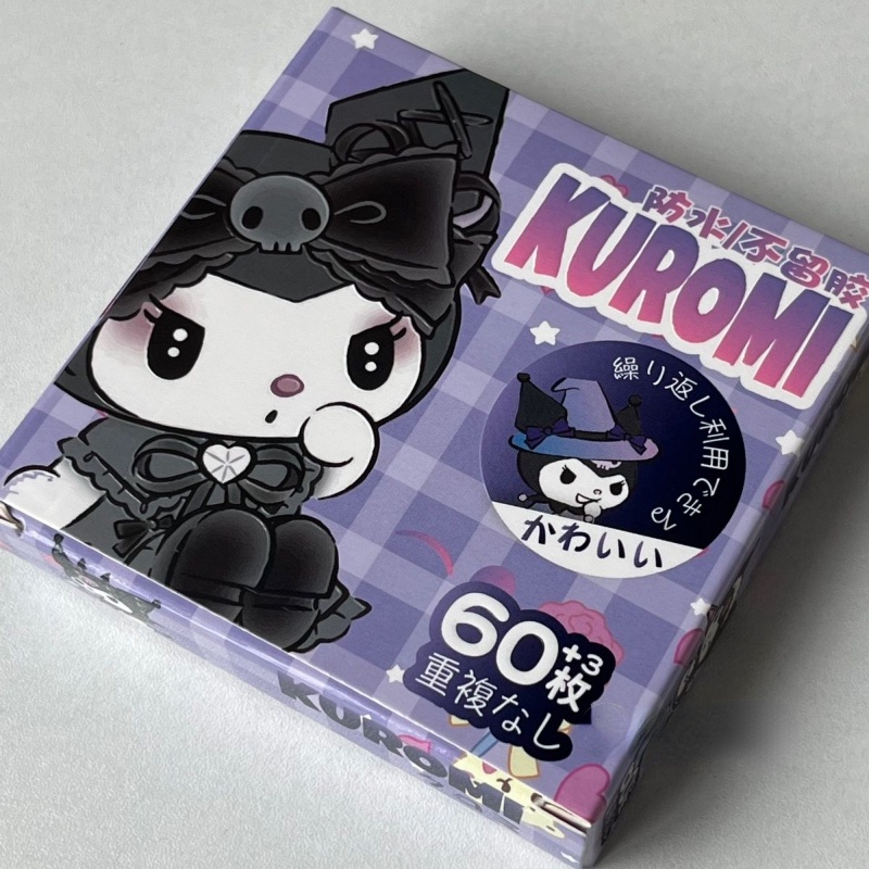 Sanrio Kuromi Cinnamoroll Sticker Waterproof Pvc Diy Goo Card 60pcs Set