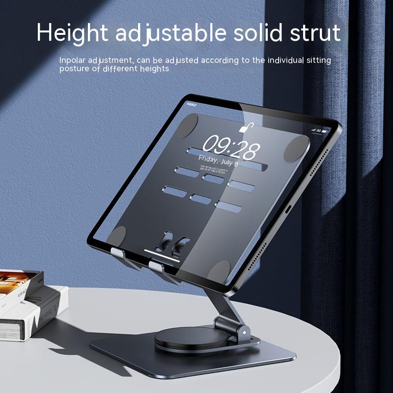 All Metal Tablet Bracket 360°Rotating Foldable Desktop Floor Support ...