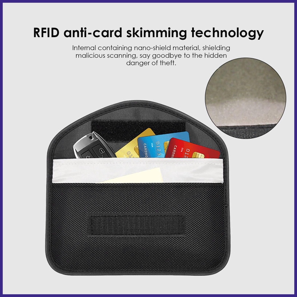 Faraday Bag Faraday Cage Signal Shielding Bag For Daily Use Of ...