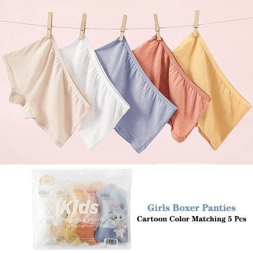 30 Pcs Children's Disposable Underwear Girls Boys 100% Cotton Boxer ...