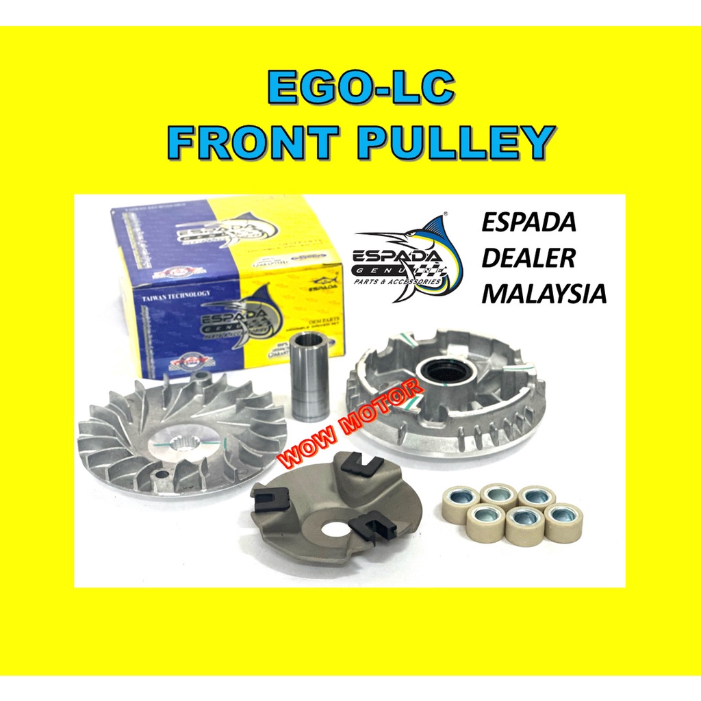 EGO LC PULLEY SET FRONT ESPADA EGO LC FRONT PULLEY ASSY ESPADA EGO-LC ...