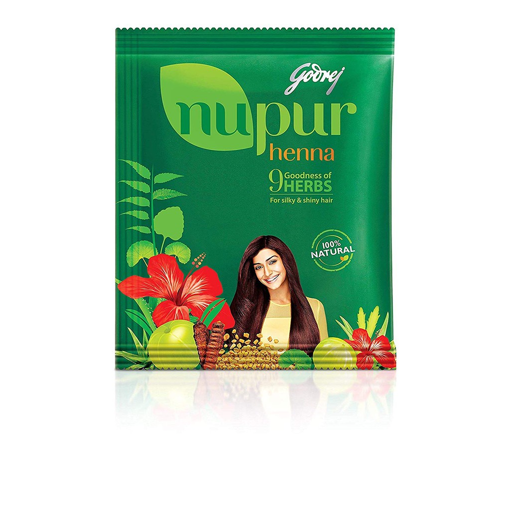 GODREJ Nupur Henna Powder 120g ready stock | Shopee Malaysia