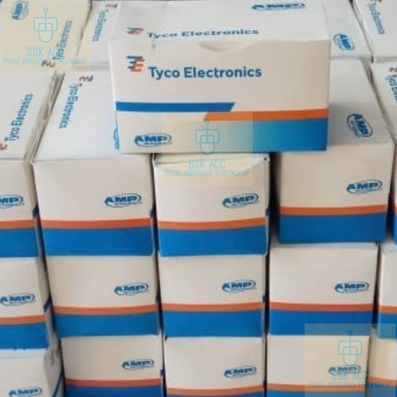 Rj45 AMP CAT5E CONNECTOR RJ45 TYCO LAN CONNECTOR CONTENTS 100 PCS JACK ...