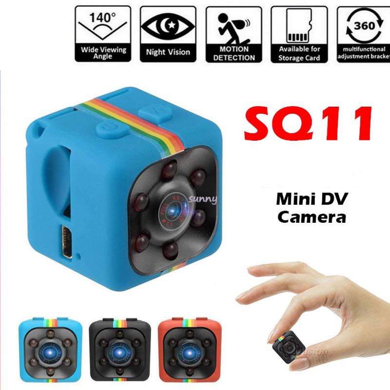 SQ11 Mini Camera 960P Small Cam Sensor Night Vision Micro Video Camera ...
