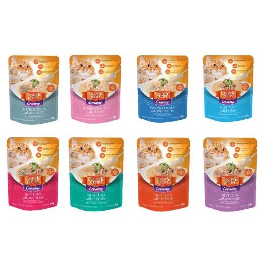 Cindy's Recipe Creamy Pouch Cat Wet Food (50g) | Shopee Malaysia