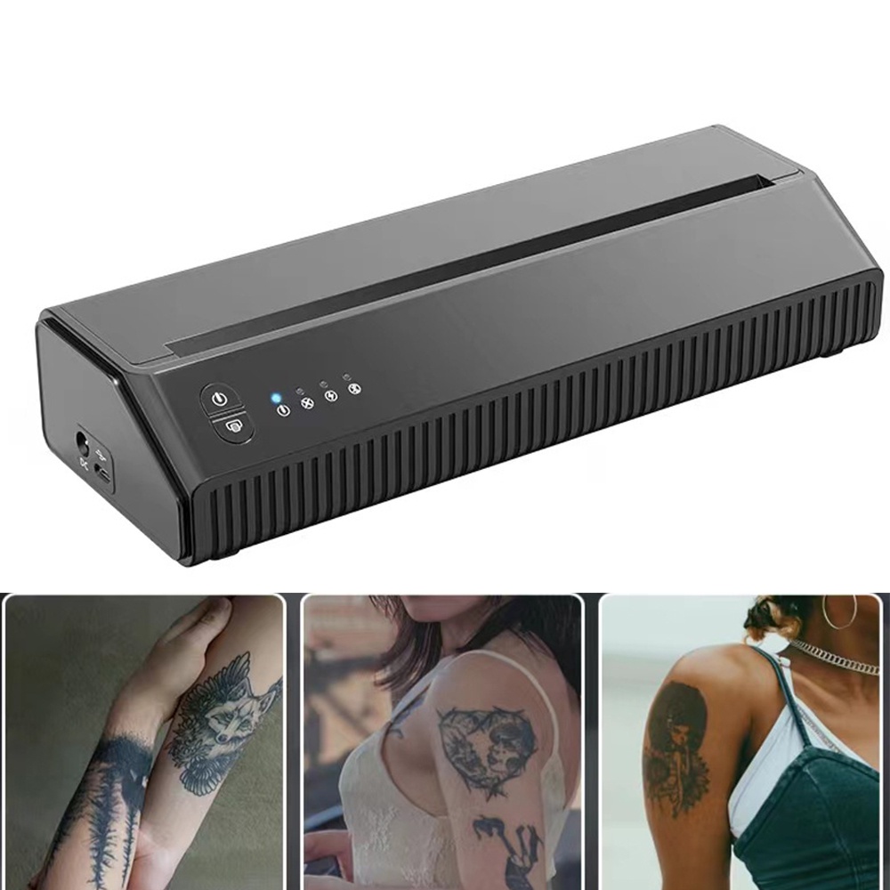 MHT-P8008 Tattoo Stencil Transfer Printer Machine Portable Thermal Line ...