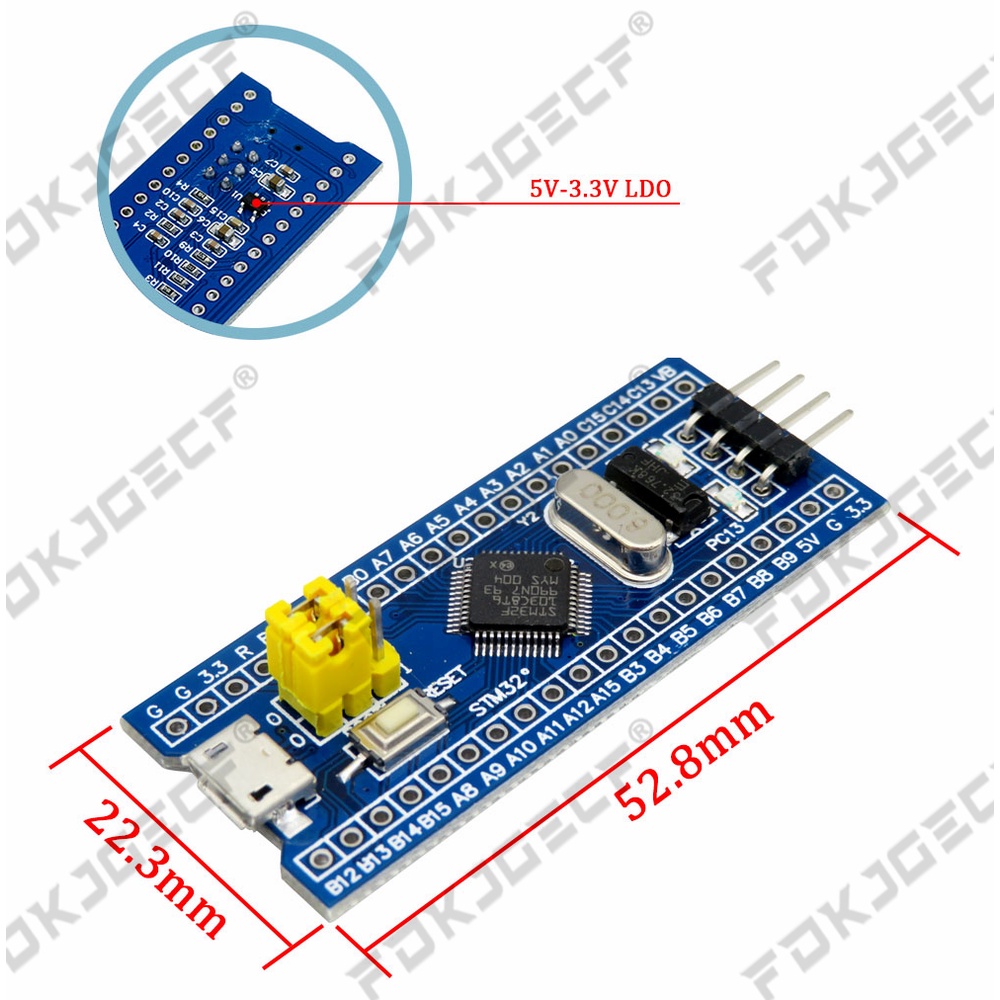 STM32F103C8T6 ARM STM32 Minimum System Development Board STM Module For ...
