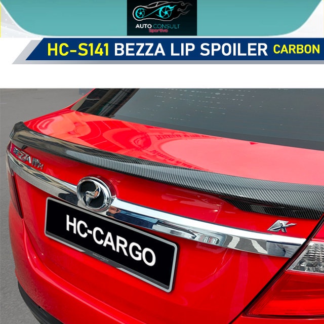 Perodua BEZZA 2016 - 2023 GEAR UP Lip Spopiler Oem Design CARBON Style ...