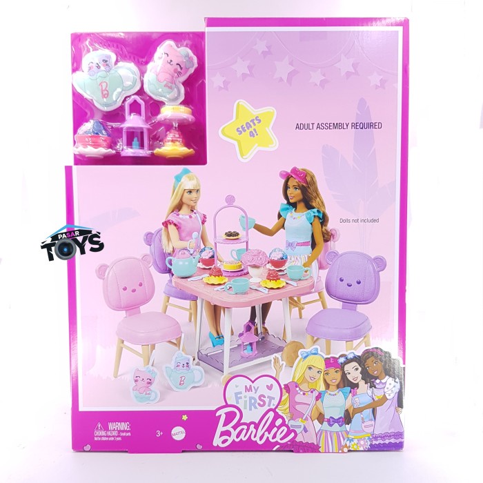 Barbie My First Barbie Tea Party Playset Original | Shopee Malaysia