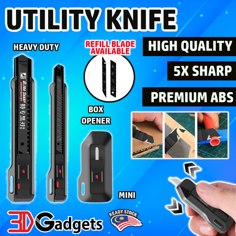 Ultra Sharp Utility Knife High Quality for 3D Printing 3D Printer ...
