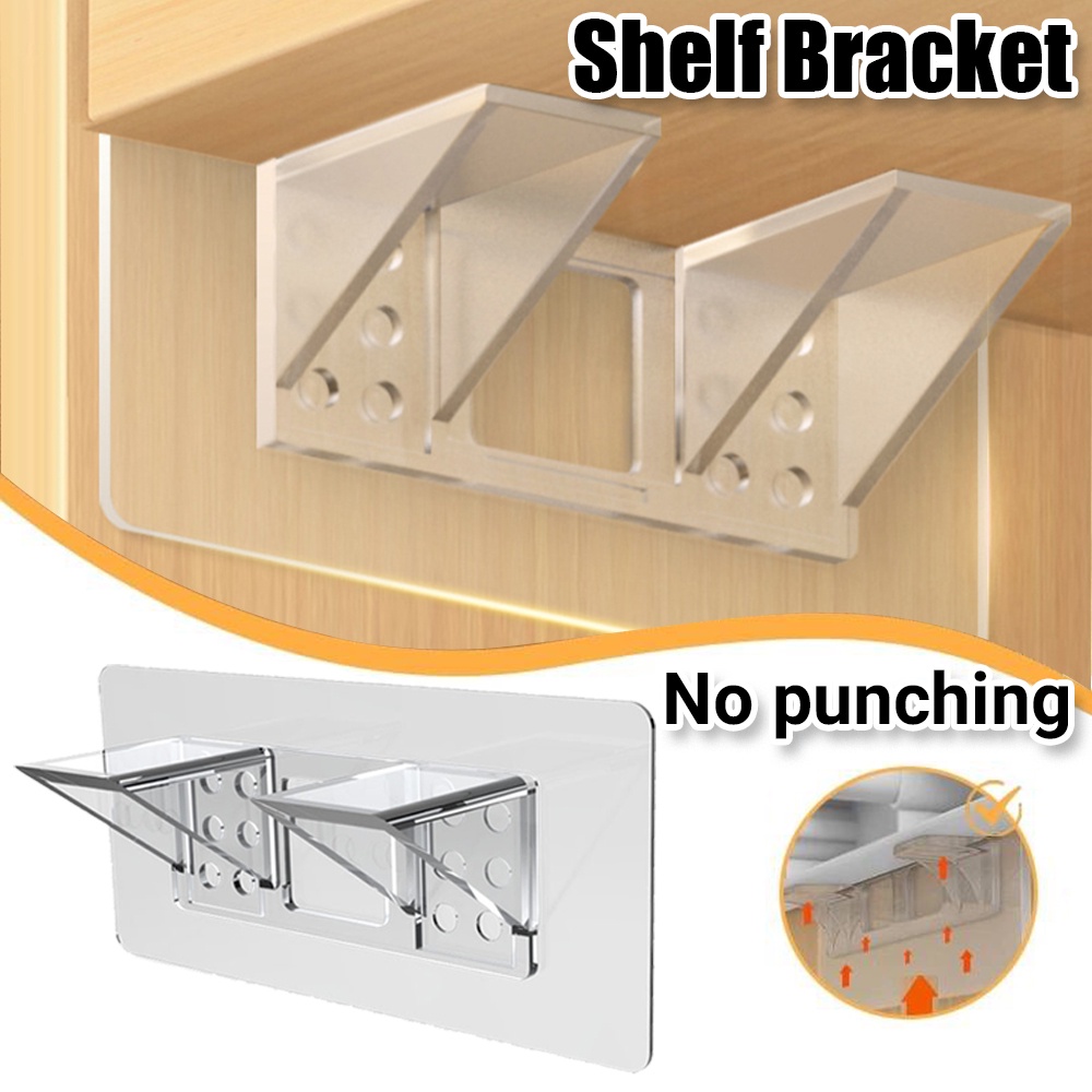 Strong Load Bearing Household Bracket Holder Shelves Bracket Self ...