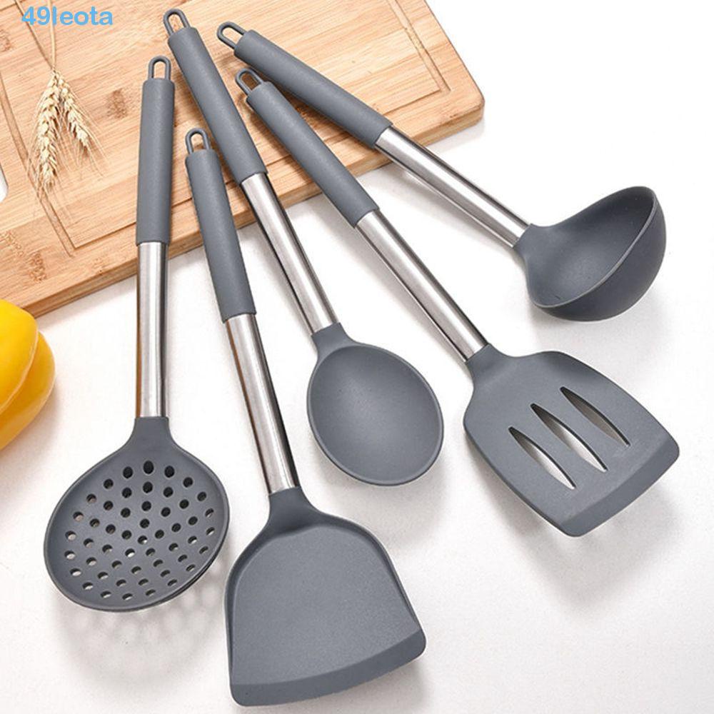 LEOTA Spatula Kitchen Tool Frying Pan Tableware Strainer Spoon Cooking ...