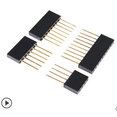 Arduino Dedicated Single Row Socket Pin Length 11mm Female Extended 2. ...