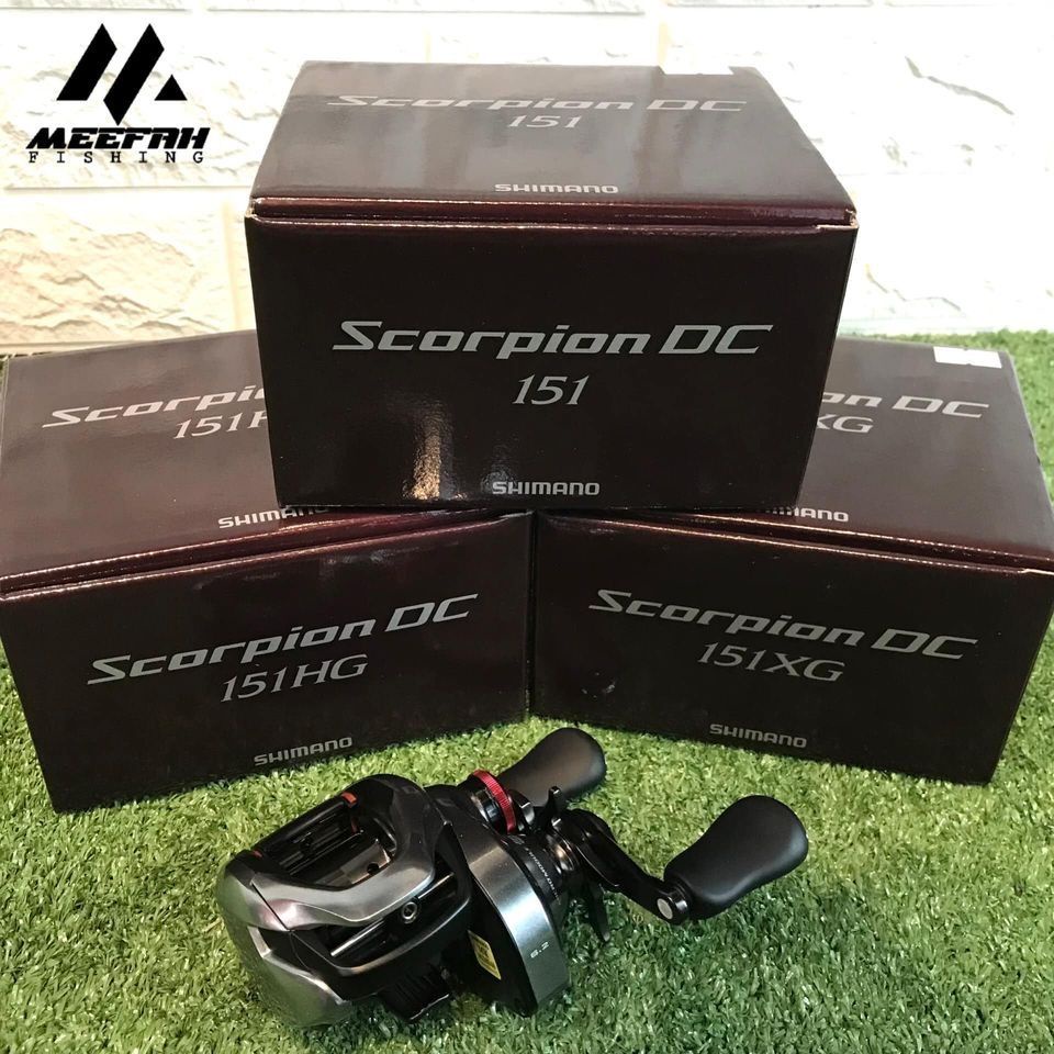 SHIMANO 2021 Scorpion DC 151 Series 🔥 1 YEAR WARRANTY + FREE GIFT 🔥 - Bc Baitcasting Fishing ...