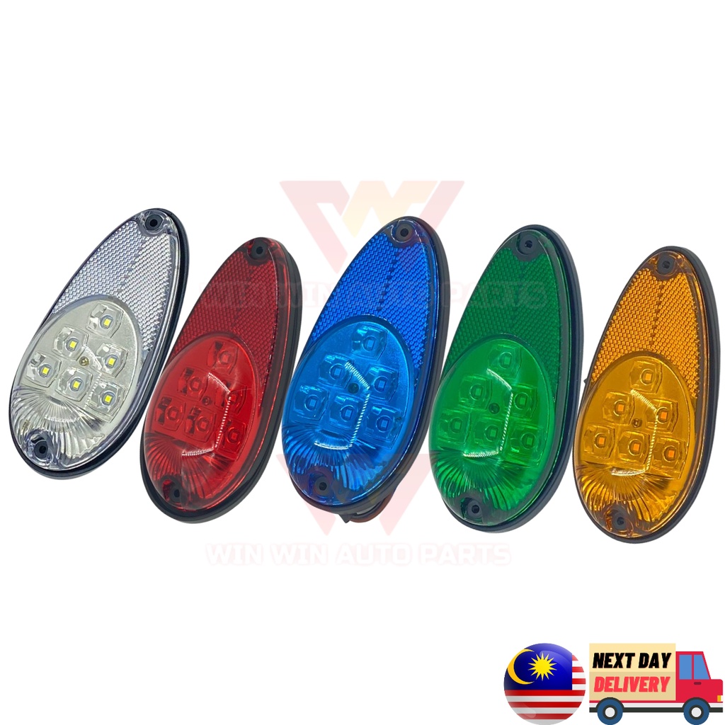 SHILIDUO 4202 Universal LED SIDE LAMP 12V/24V LUMPU TEPI SIGNAL LIGHT ...