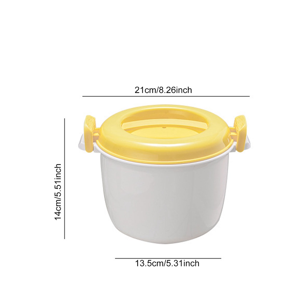 HG Microwave Rice Cooker Steamer Pot Pastamaker Oven Veggie Cookware ...