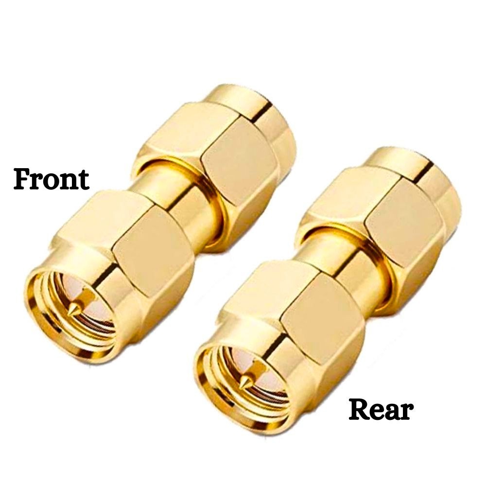 SMA Male To SMA Male Barrel Adapter Connector SMA-JJ (1pc) ZX123 ...