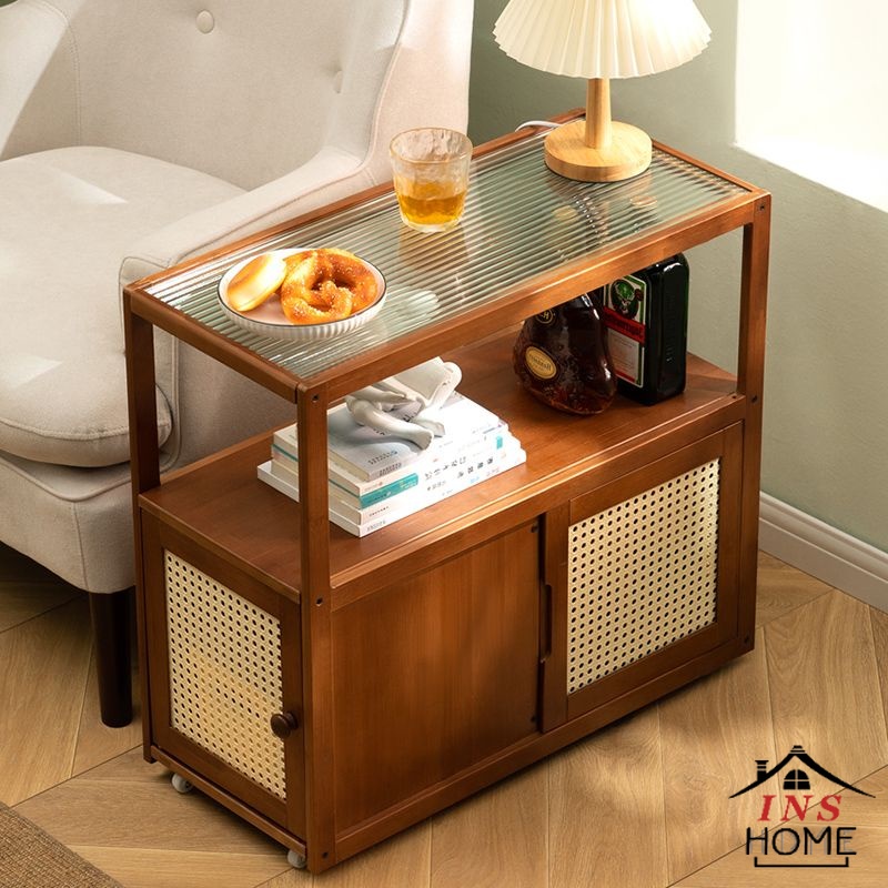 Side Table Small Coffee Table Bedroom Bedside Table Living Room Sofa ...