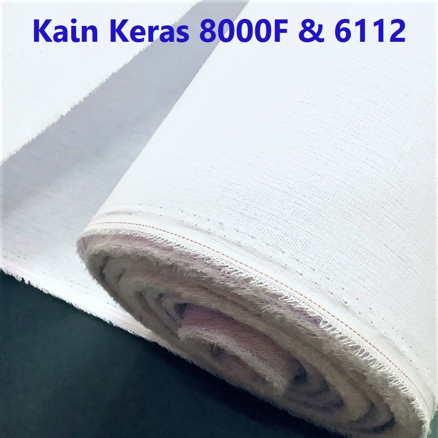 8000F 6112 Pengeras Kain Keras / Interlining / Pelapik Leher Baju ...