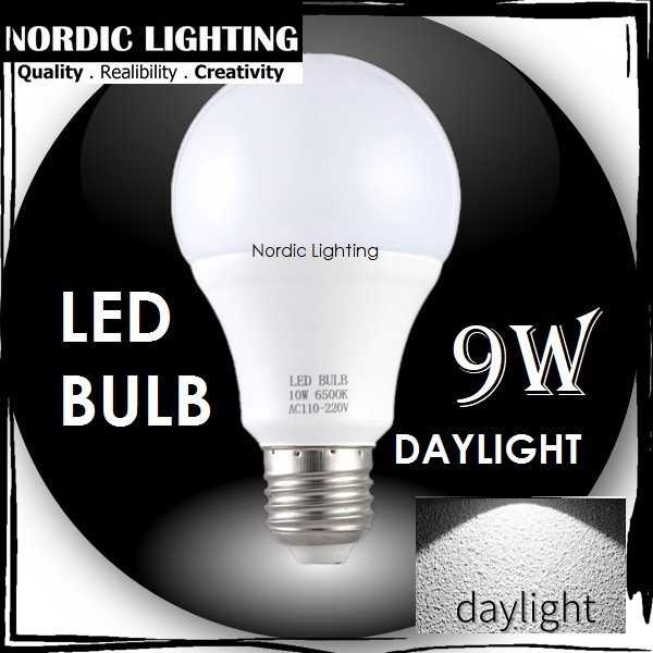 1Pc of E27 9w LED Daylight / Cool White / Warm White Bulb for Indoor ...