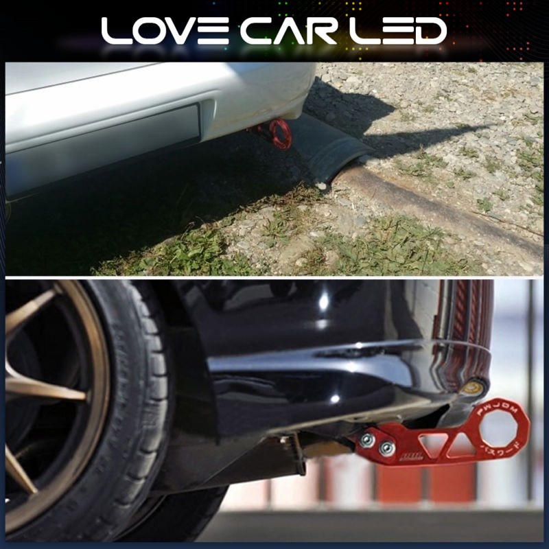 JDM Anodized Billet Aluminum Racing Rear Tow Towing Hook Kit | Shopee ...
