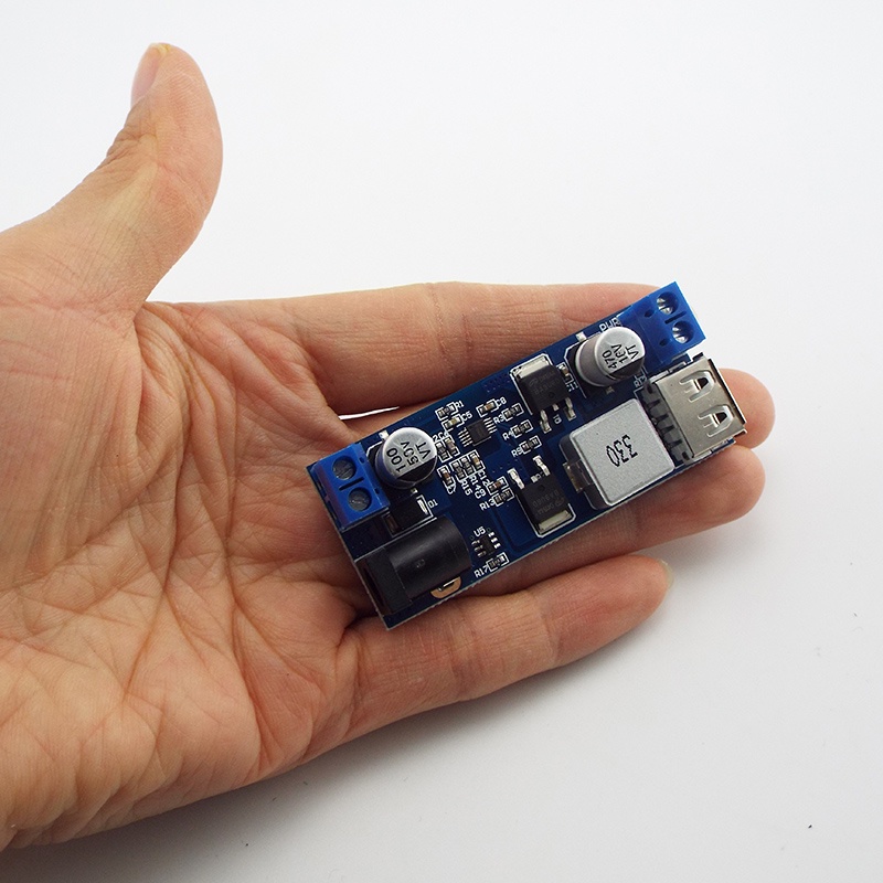 DC-DC 24V/12V To 5V 5A Step Down USB Step-down Module Power Supply Buck Converter Replace ...