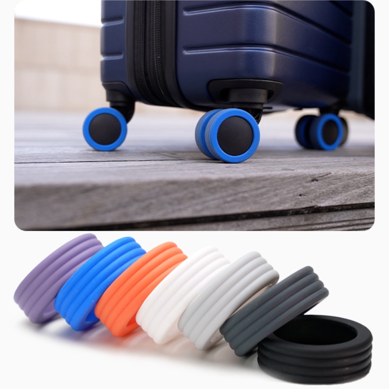 Protect your luggage wheels with our 8-piece set of travel protectors ...