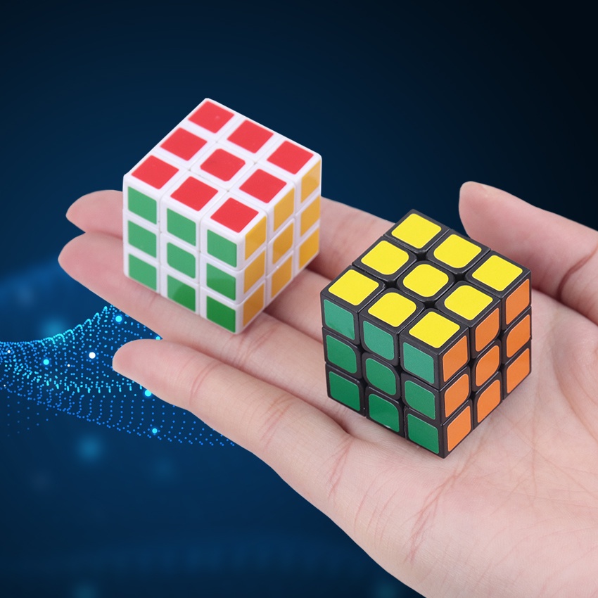 Speed Cube Set 2 Pack 3x3x3 - Stickerless Magic Cube Puzzle With ...