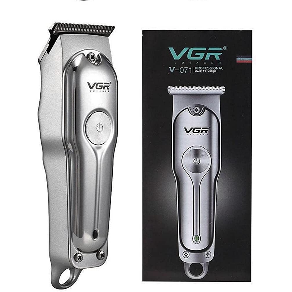 VGR V-071 Original Zero Adjustable Professional Rechargeable Hair Clipper trimmer Shaver Gunting ...