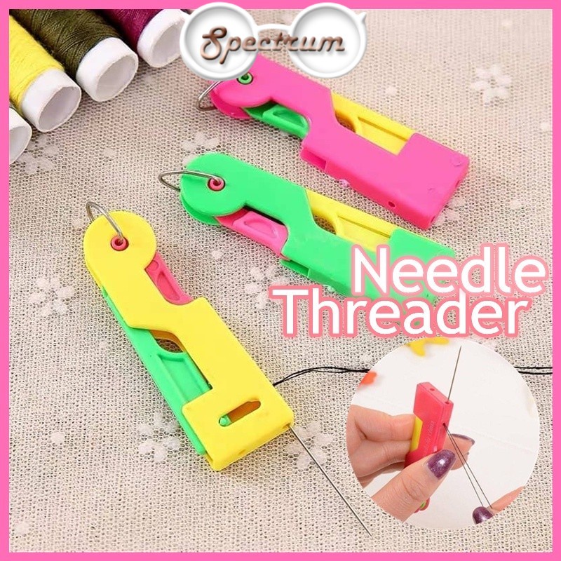 Automatic Easy Sewing Needle Threader Device Elderly Use Threading ...