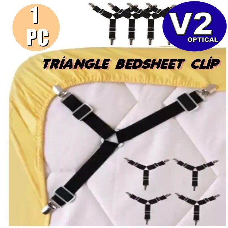 1 Pcs BedSheet Triangle Clip BedSheet Clipper Holder Bed Sheet Clip ...