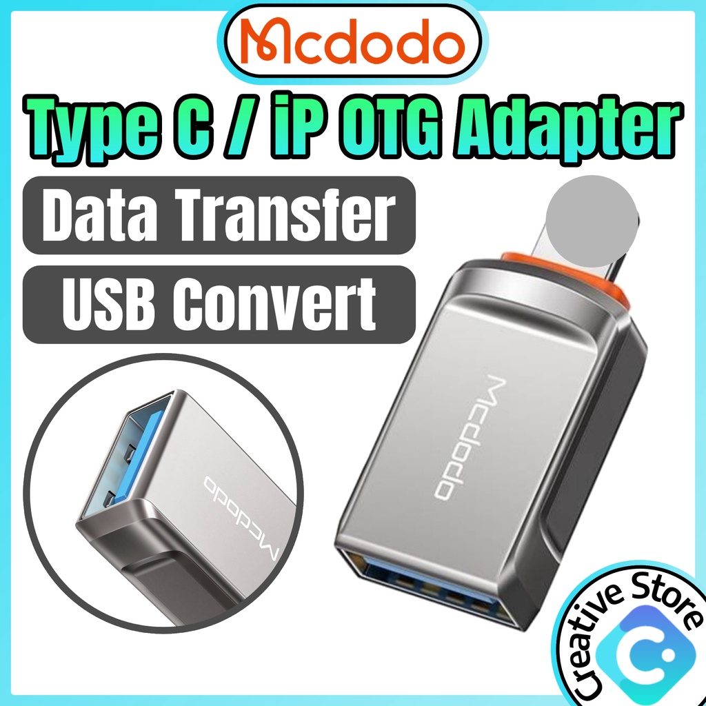 Original Mcdodo OTG Adapter Pendrive USB 3.0 Adapter Mcdodo Data ...