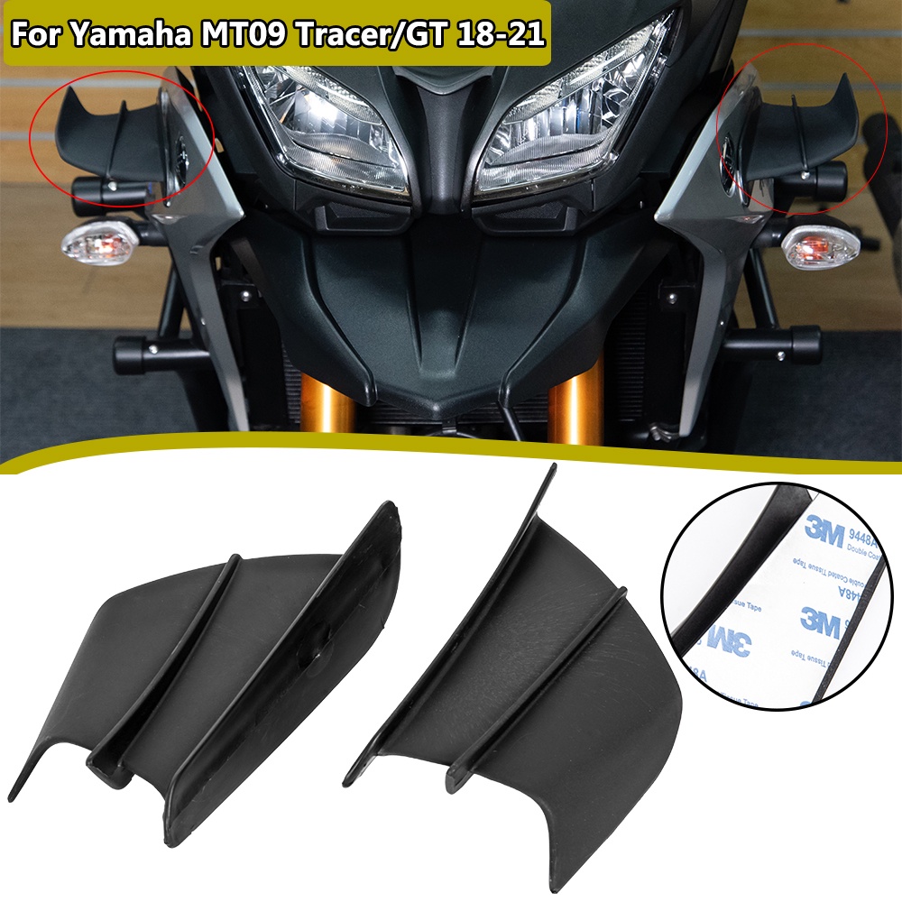 Motorcycle Accessories Winglet Aerodynamic Wing Kit Spoiler Fairing ...