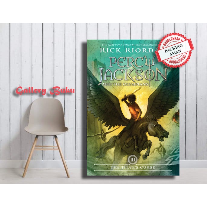 The Titans Curse Percy Jackson And The Olympians Book 3 Shopee
