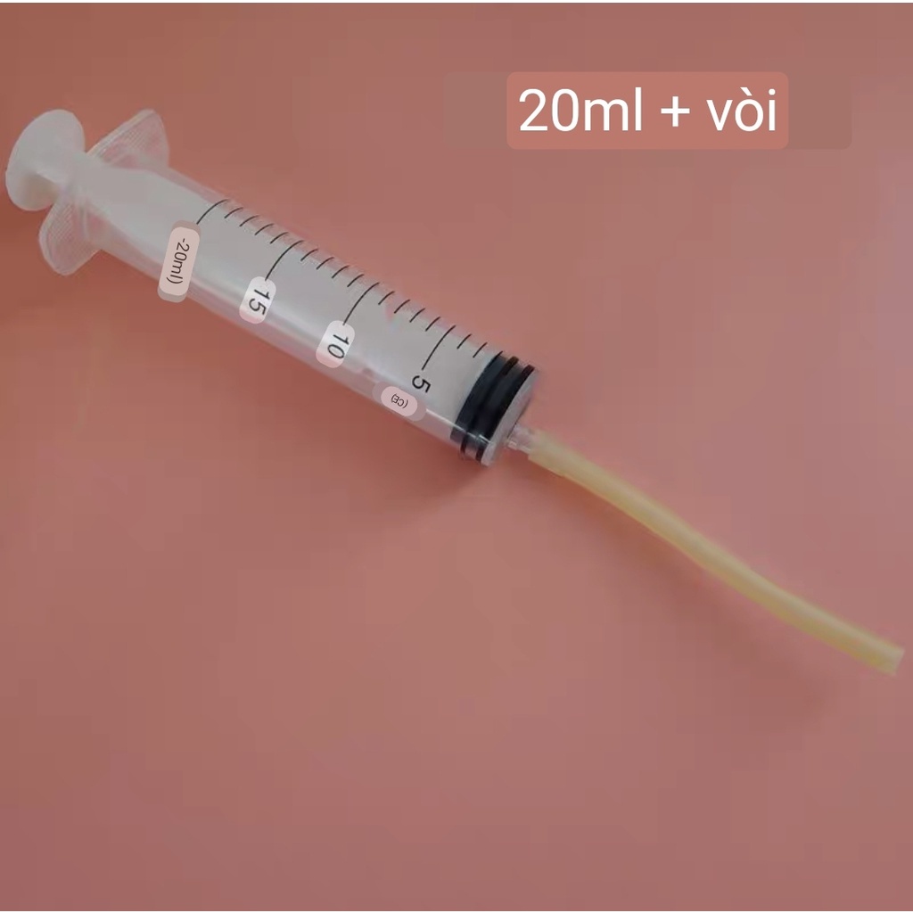 20ml Syringe Filling Young Parrot Powder Pumping Small Parrot Powder ...