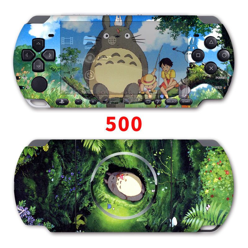 PSP 2000 Sticker Cartoon PSP 1000 Sticker Skin Cover PSP 3000 Animation ...