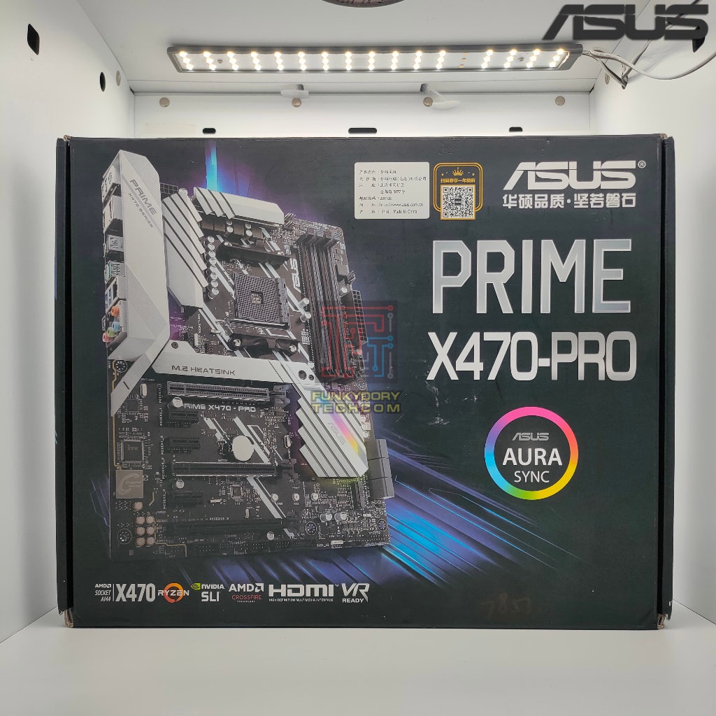 Asus PRIME X470-PRO ATX AM4 Motherboard | Shopee Malaysia