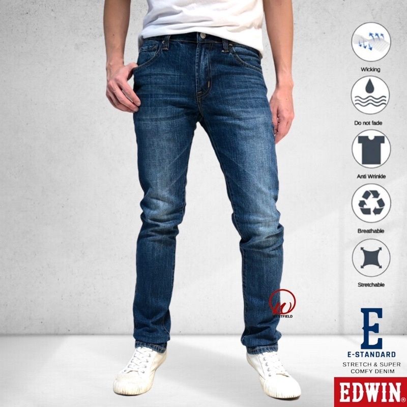 🔥NEW ARRIVAL🔥 EDWIN® E-Standard® MEN'S 506 SLIM FIT JEANS ( 7506 2588 ) | Shopee Malaysia