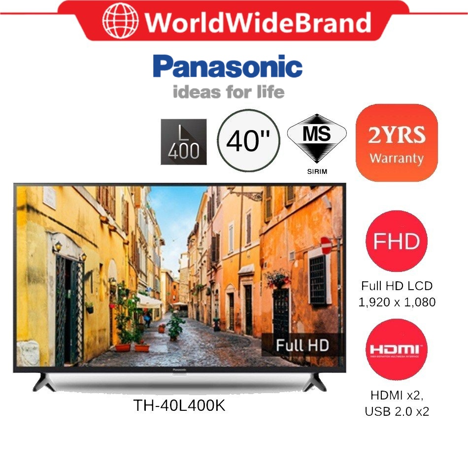 [NEW MODEL] Panasonic 40 Inch LED TV TH-40L400K [to replace TH-40G300K ...
