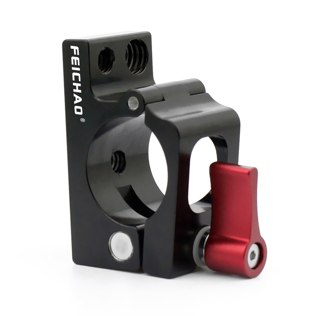 FEICHAO 25mm Rod Clamp Holder Stand Bracket 1/4" 3/8" Screw Mount for ...