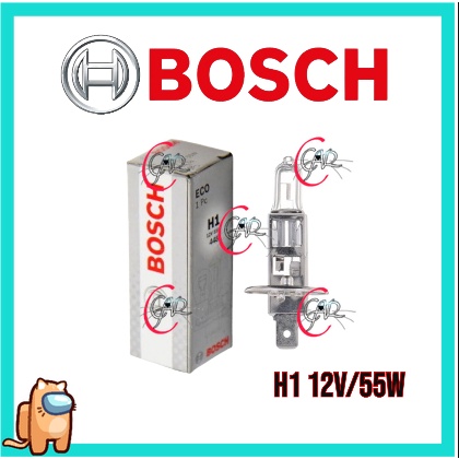 BOSCH ECO H1 12V 55W 448 LIGHT BULB DAYLIGHT 100% ORIGINAL | Shopee ...