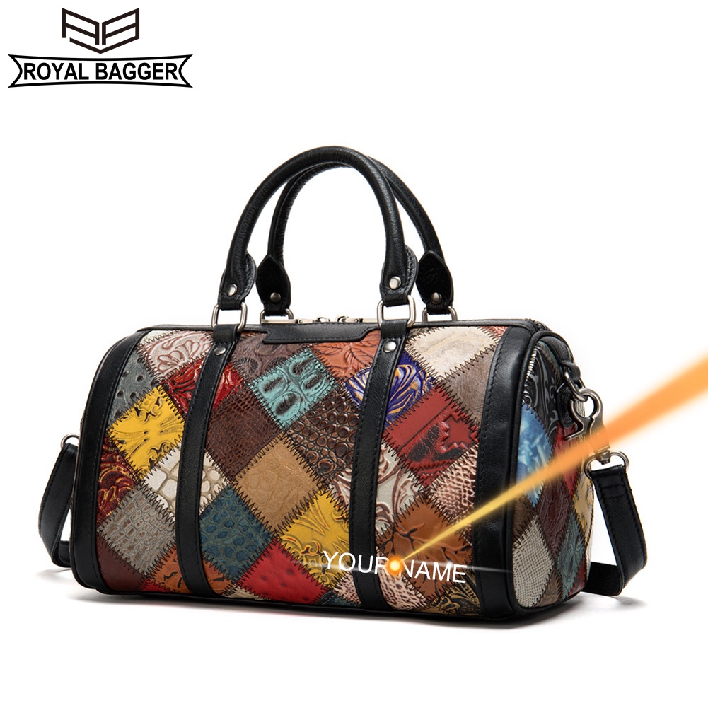 Royal Bagger Handbags for Women Vintage Genuine Cow Leather 100 ...